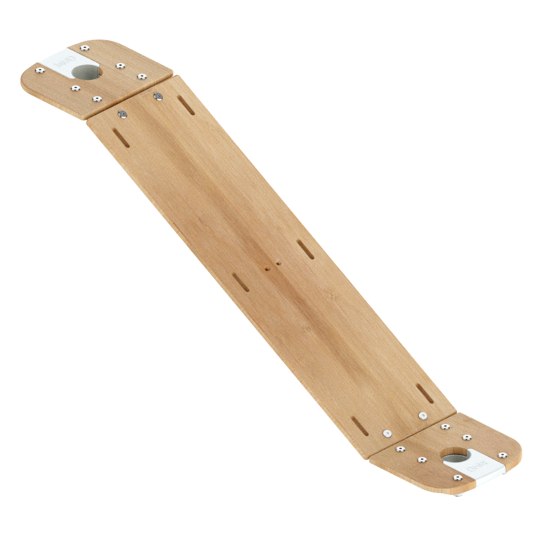 Freestyle kattetræ - Rampe fra stang til stang med beslag - Bambus | Omlet